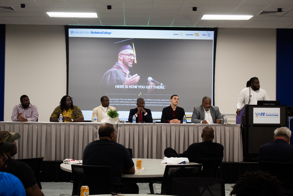 Photos: Black men unite on the importance of voting | Milwaukee ...